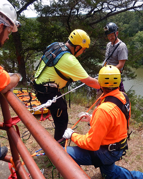 Emergency Responders Train at White Cliffs Natural Area